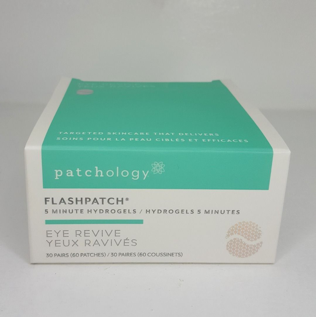 Patchology Eye Revive Flash Patch 5 Minute Hydrogels 30 Pairs, Beauty ...