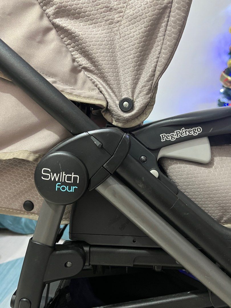 Peg Pérego Switch Four Heavy Duty Baby Stroller, Babies & Kids, Going ...