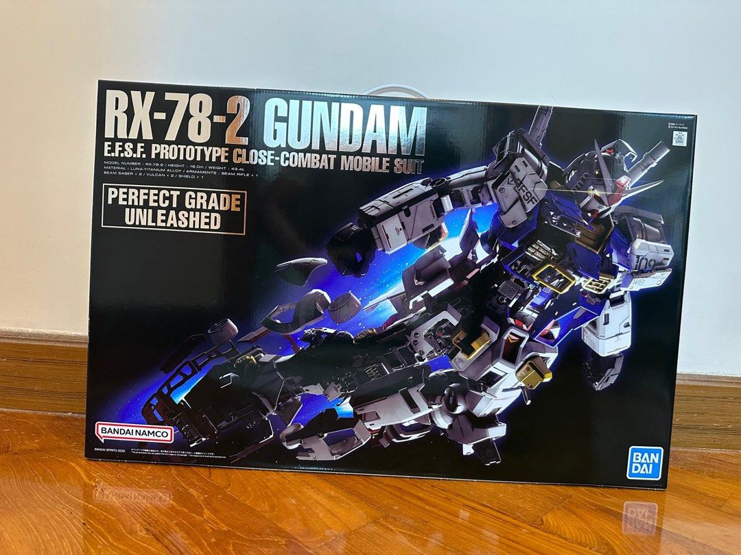Perfect Grade Unleashed PGU 1/60 Rx-78-2 Gundam 高達, 興趣及遊戲, 玩具 & 遊戲類 ...