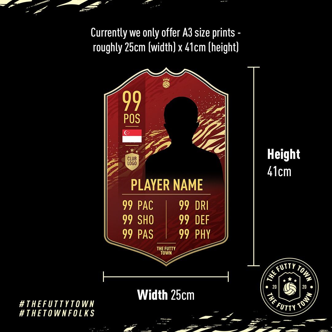 Personalised FC24 Ultimate Team Cards (Custom PS4 PS5 football gifts ...