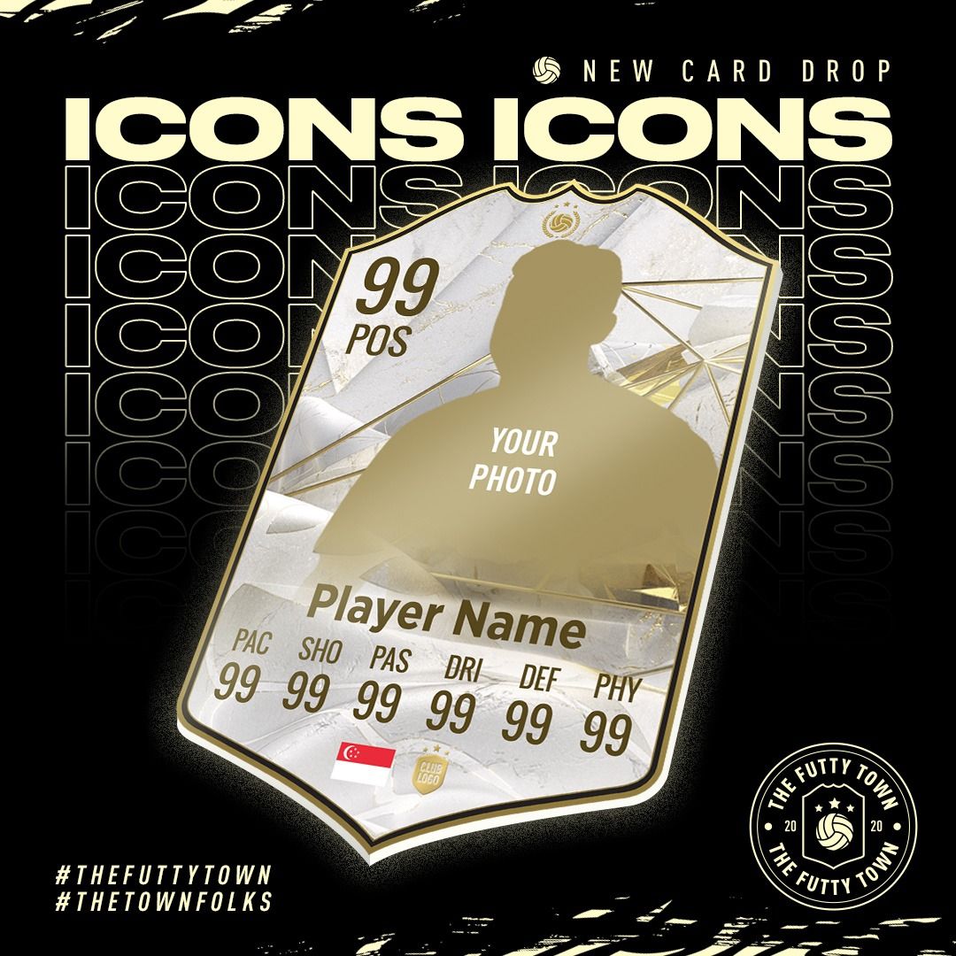 Personalised FC24 Ultimate Team Cards (Custom PS4 PS5 football gifts ...