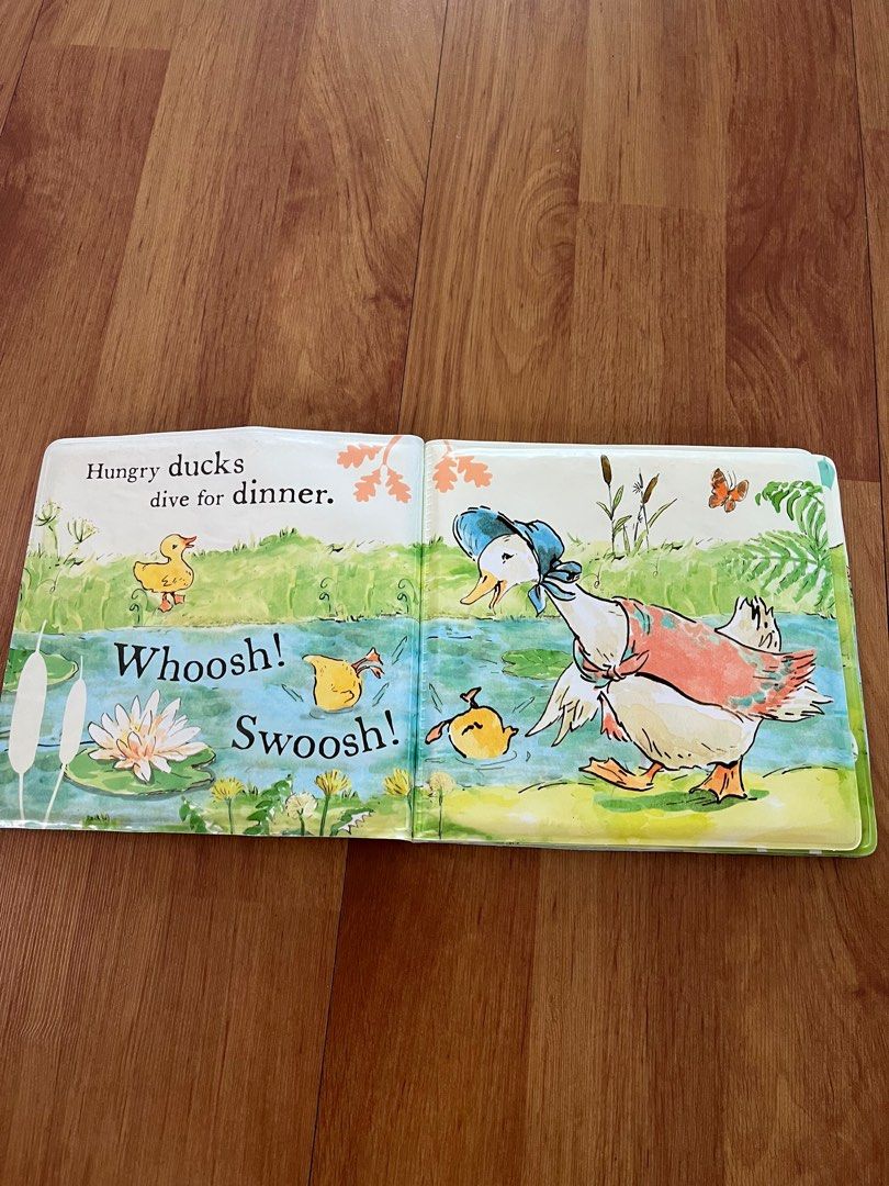 Peter Rabbit Water Story Book for pool and bathtime, Hobbies & Toys ...