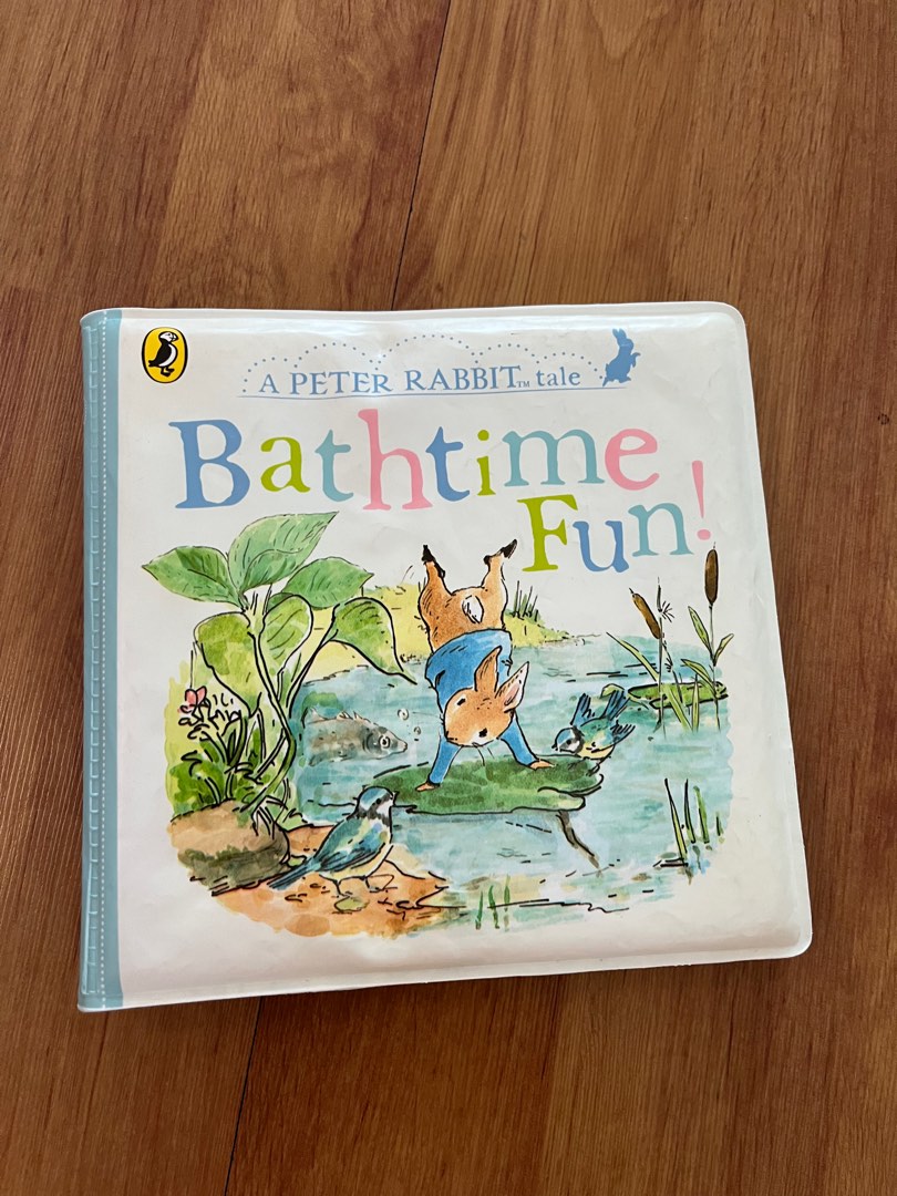 Peter Rabbit Water Story Book for pool and bathtime, Hobbies & Toys, Books & Magazines, Children ...