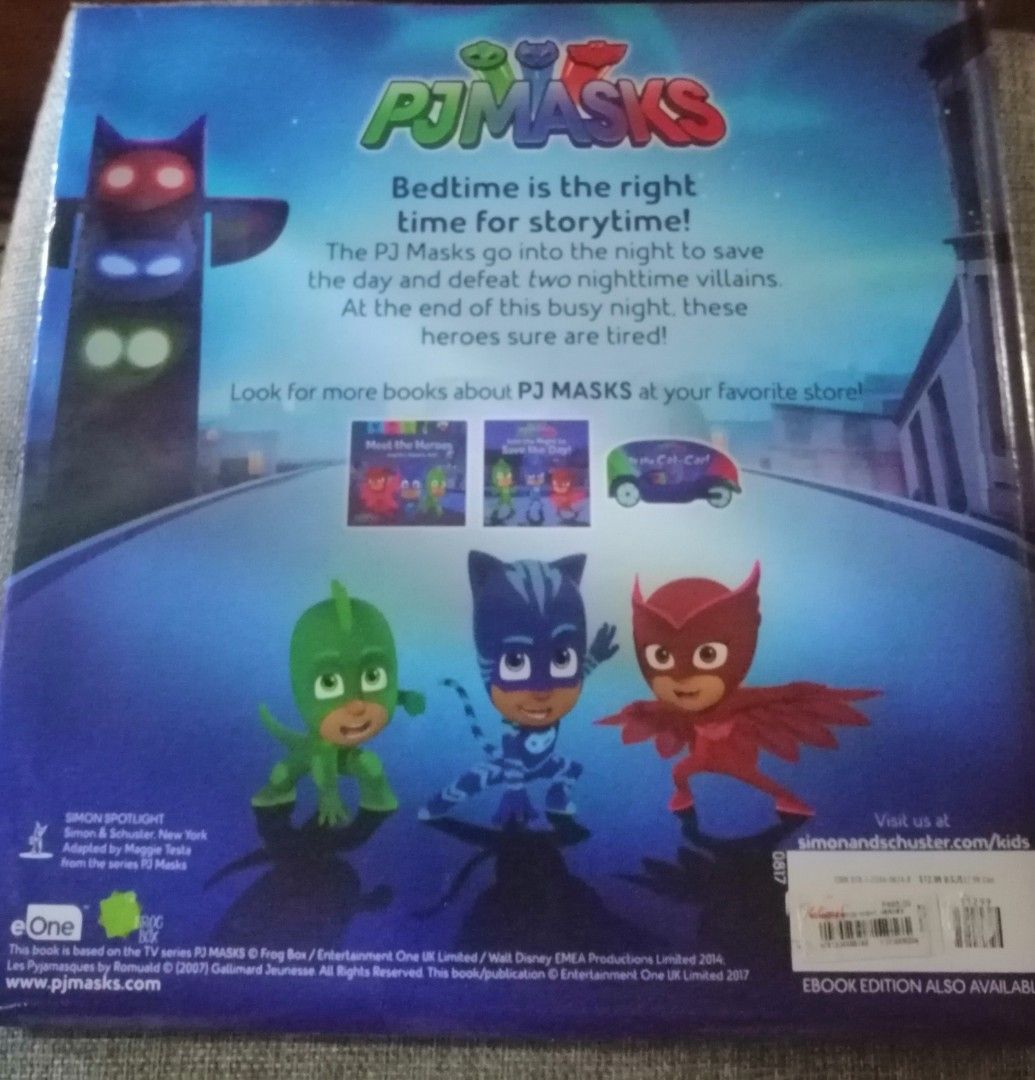 PJ Masks Good Night, Heroes, Hobbies & Toys, Books & Magazines ...