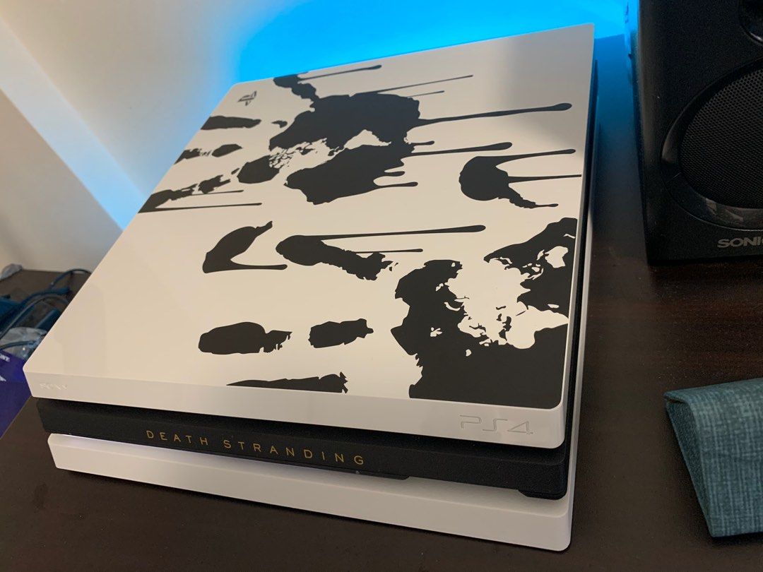 PlayStation 4 Pro Death Stranding Limited edition, Video Gaming, Video ...