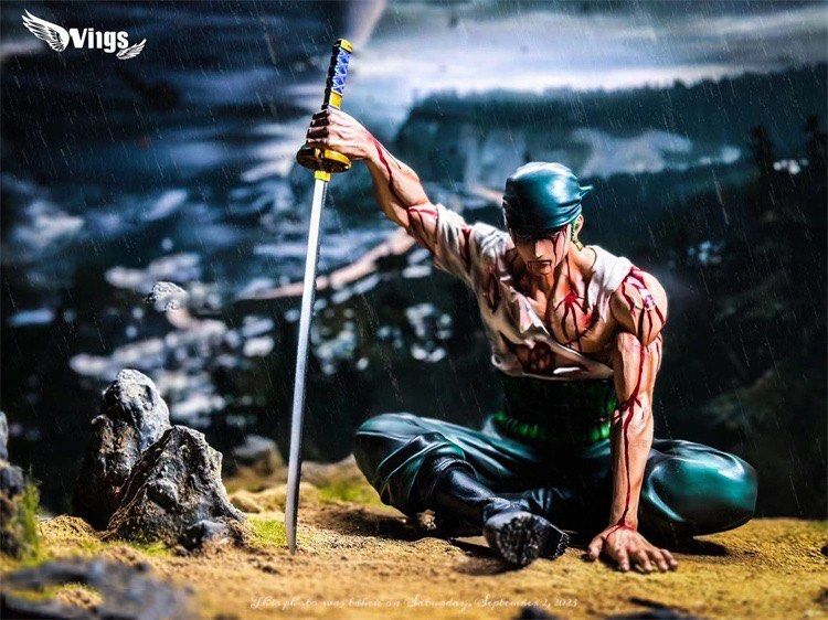 [PO] Wings Studio - One Piece Bloody Roronoa Zoro - StatuesGK [FREE ...