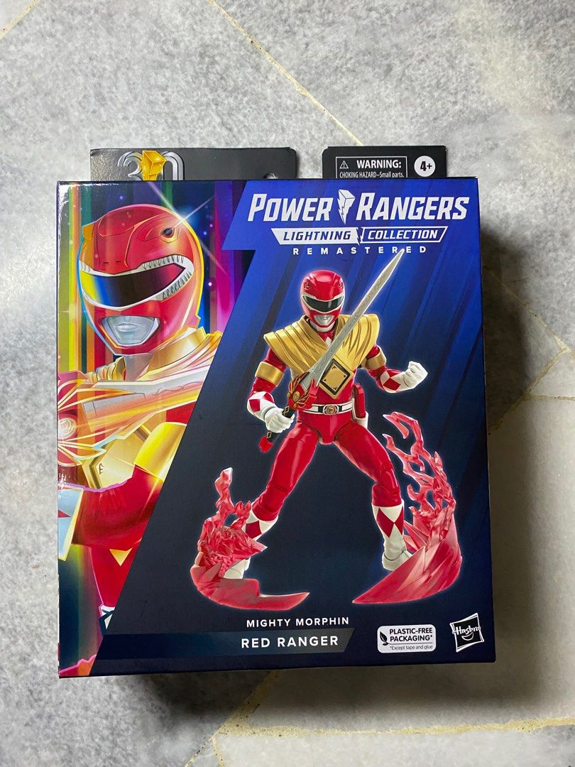 Power Rangers Lightning Collection Red Ranger Remastere, Hobbies & Toys ...