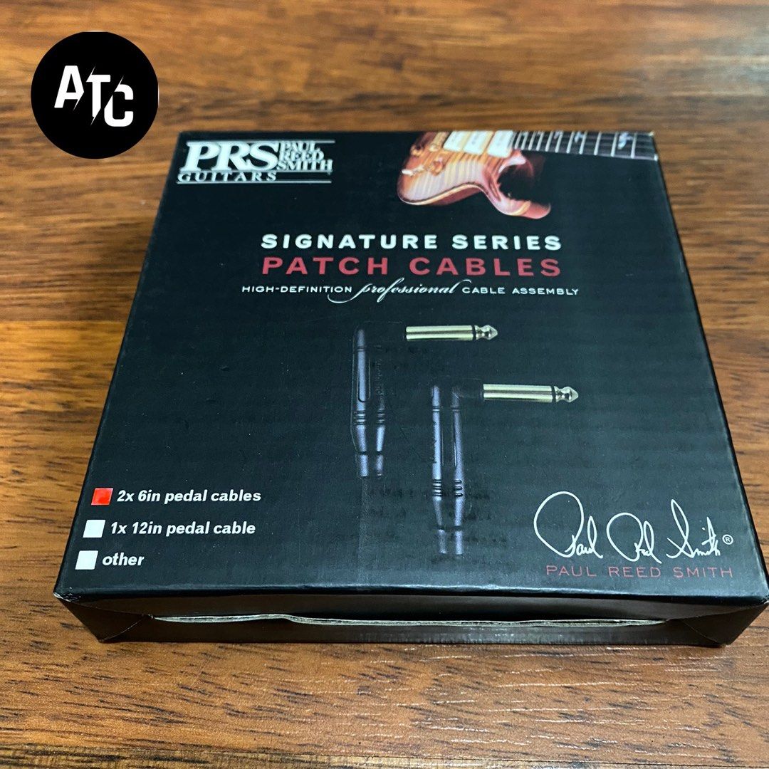 PRS patch cable not Gibson fender Ibanez, Musik & Media, Aksesoris di Carousell