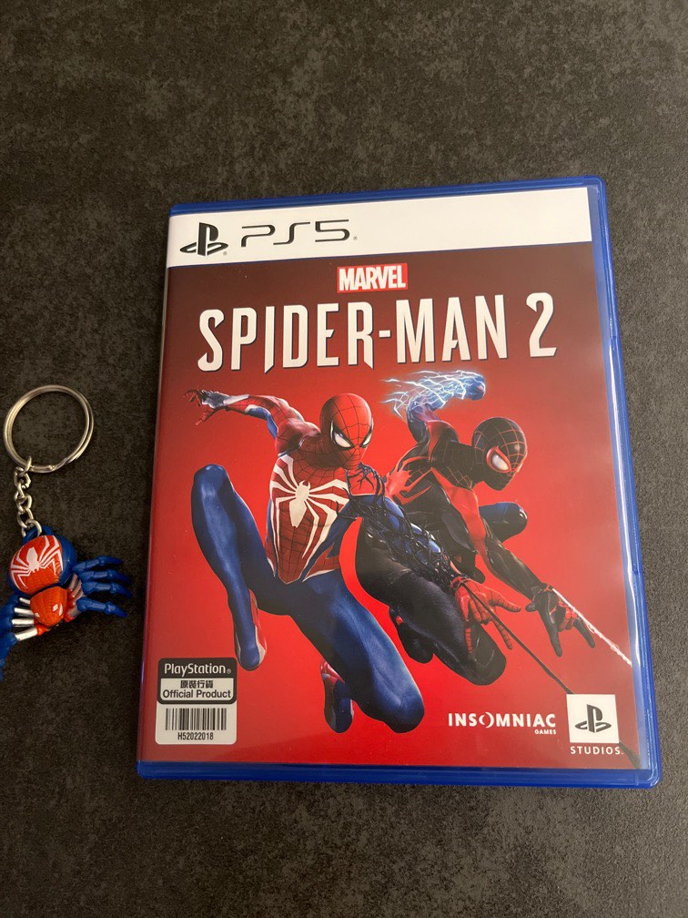 Ps5 Spider-Man 2 includes keychain, Video Gaming, Video Games ...