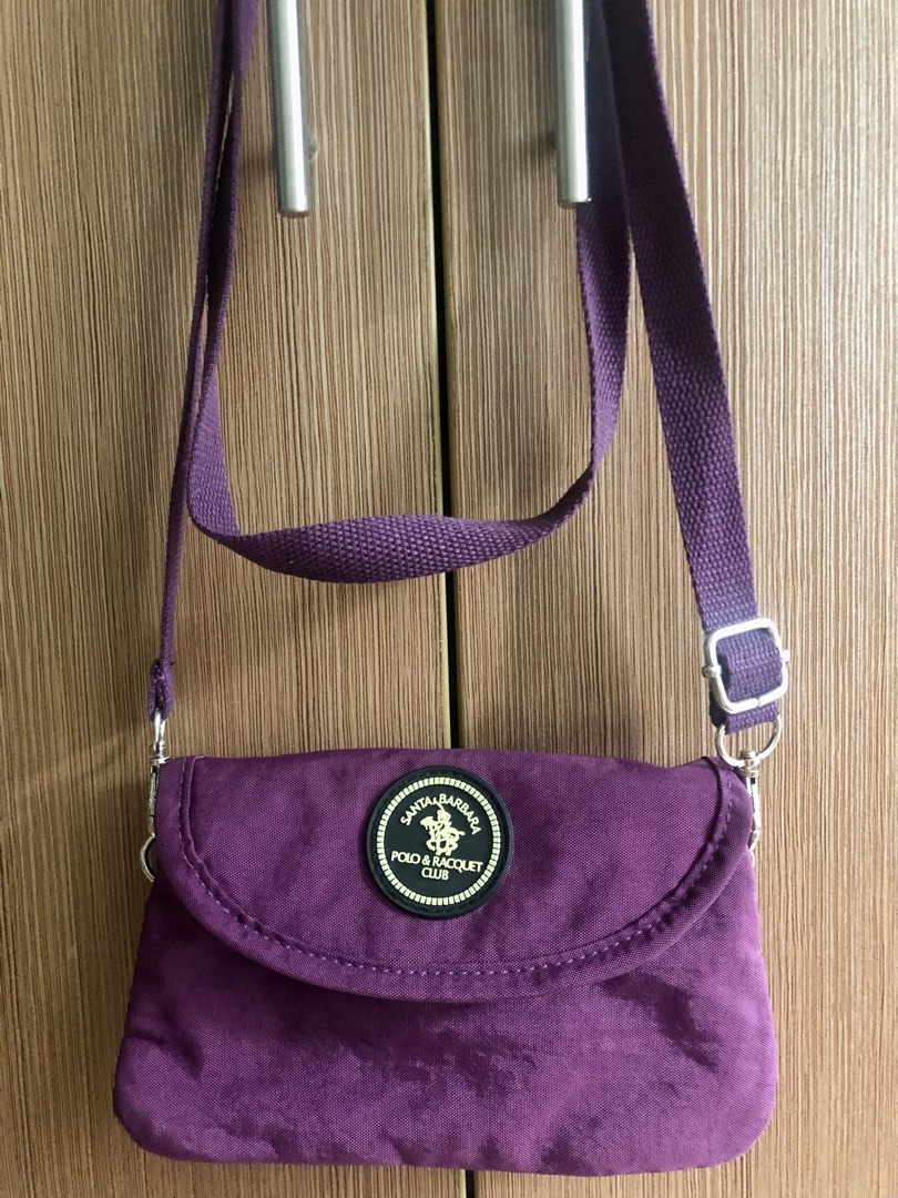 Purple sling bag, Women's Fashion, Bags & Wallets, Cross-body Bags on ...