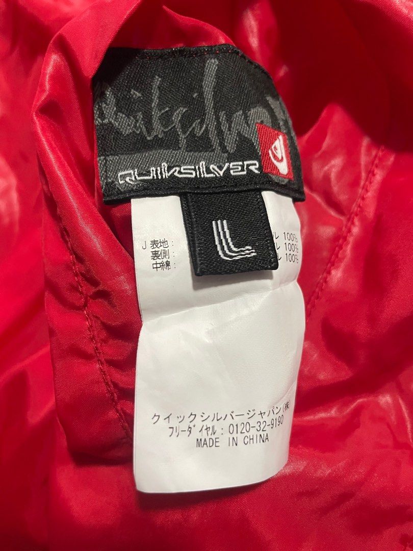 Quicksilver Reversible Puffer Jacket, Men's Fashion, Coats, Jackets and ...