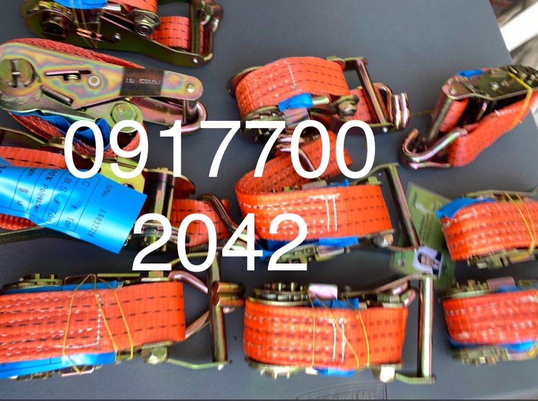 Rachet lashing belt set heavy duty, Commercial & Industrial ...