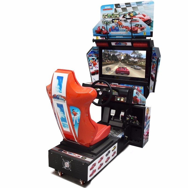 Racing Car Arcade Machine/ Coin Operated Arcade Machine, Video Gaming ...