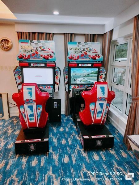 Racing Car Arcade Machine/ Coin Operated Arcade Machine, Video Gaming ...
