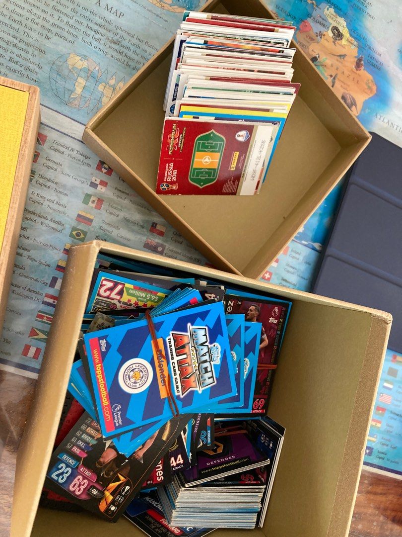 Random football cards match attax, Hobbies & Toys, Toys & Games on ...