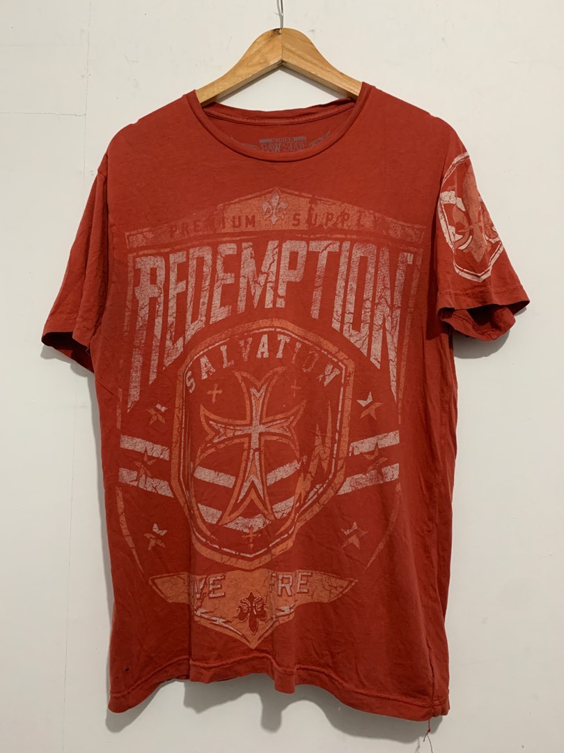 REDEMPTION SHIRT, Men's Fashion, Tops & Sets, Tshirts & Polo Shirts on ...