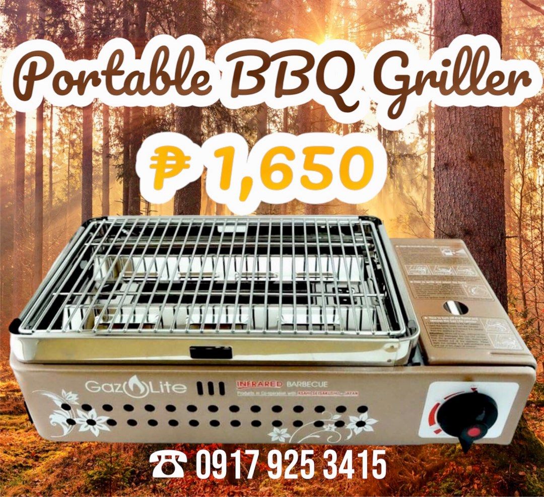 Refillable LPG Portable Canister / Stove/ Griller, Furniture & Home ...