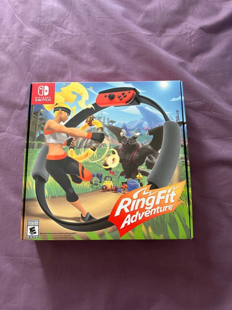 Ringfit Adventure Nintendo Switch Full Boxed Set, Video Gaming, Video ...