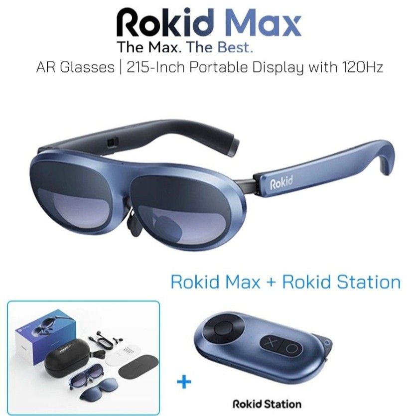 Rokid Max + Rokid Station AR Glasses, Computers & Tech, Parts & Accessories, Monitor Screens on ...