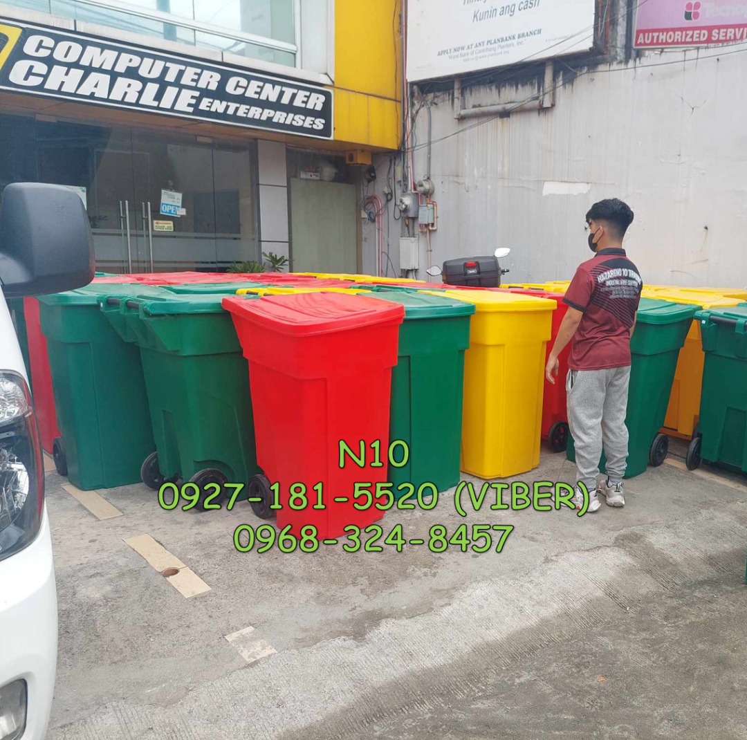 rolling bin 150 liters, Furniture & Home Living, Cleaning & Homecare ...