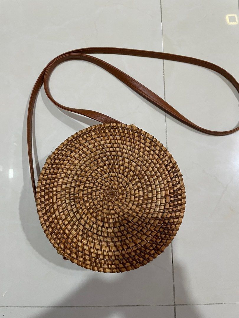 Rotan Bag, Women's Fashion, Bags & Wallets, Cross-body Bags on Carousell