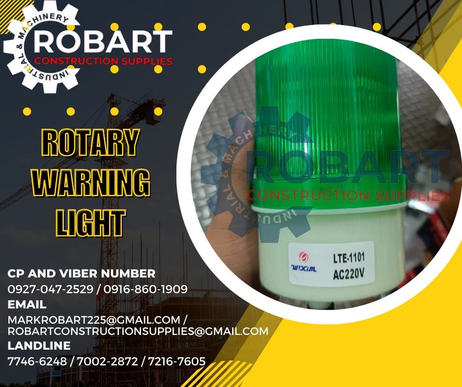 Rotary Warning Light, Commercial & Industrial, Industrial Equipment on ...