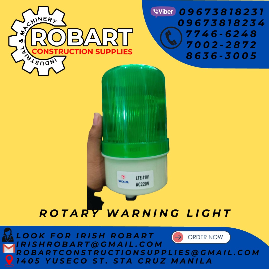 Rotary Warning Light, Commercial & Industrial, Construction Tools ...