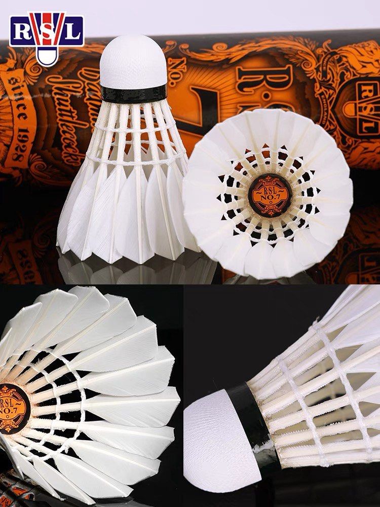 RSL shuttlecocks/badminton shuttlecocks/no 7(speed 77)/New packaging /Ready stock /100% ...