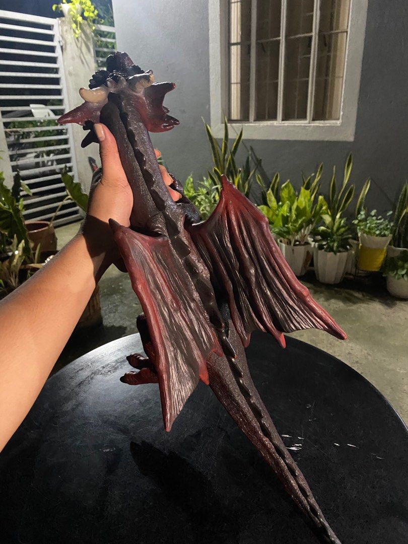 Rubber Dragon Toy, Hobbies & Toys, Toys & Games on Carousell