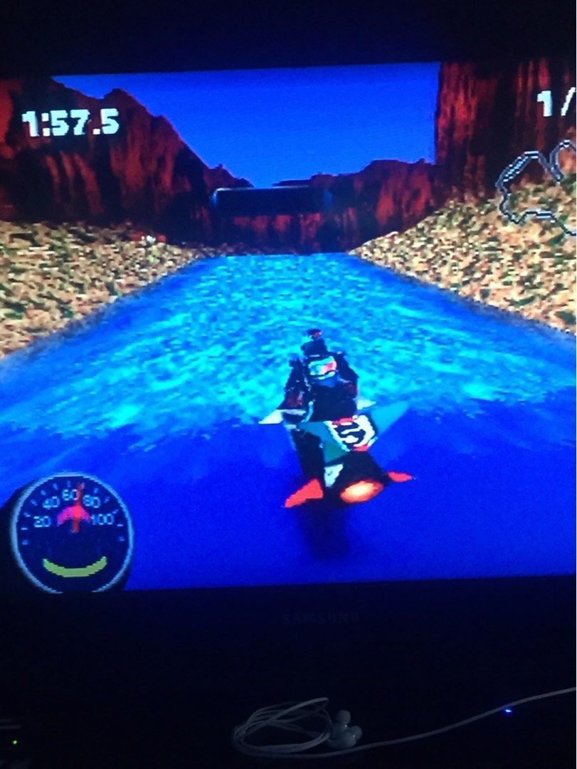 Sony Playstation Jet Moto 2 Original PS1 1996 Vintage game USA, Video ...