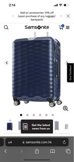 Samsonite POLYGON Spinner 75/28 brand new !, Hobbies & Toys, Travel ...