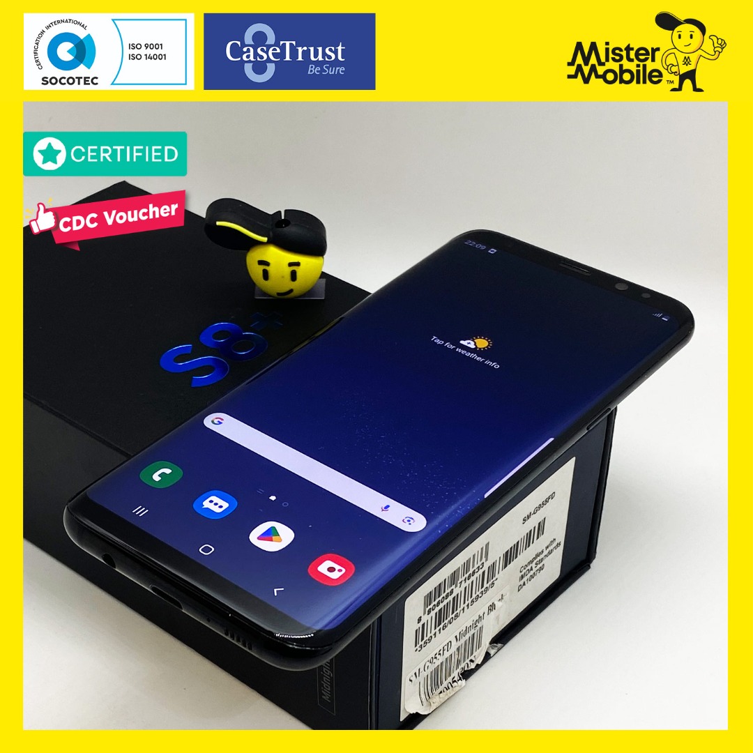 Samsung S8+ Black 64 GB, Mobile Phones & Gadgets, Mobile Phones ...