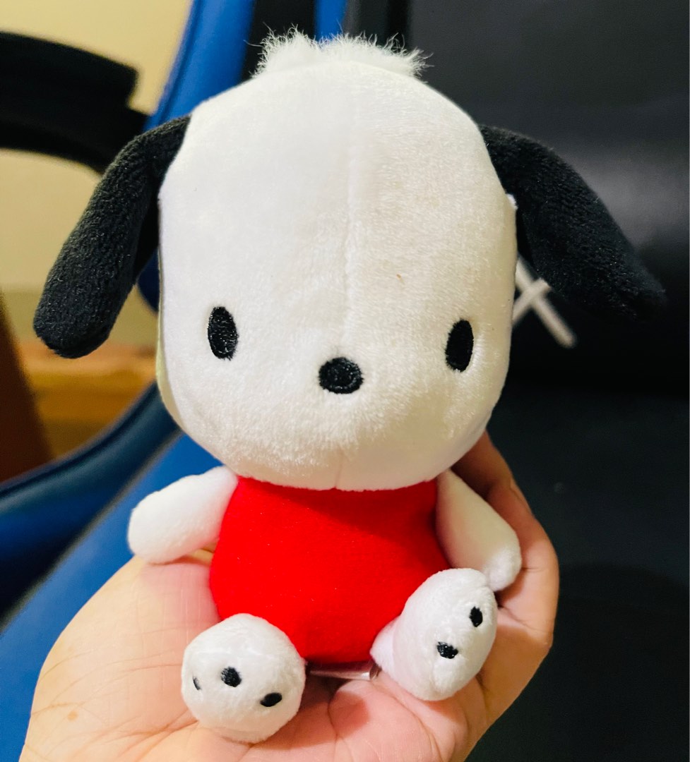 Sanrio Pochacco charm plush, Hobbies & Toys, Toys & Games on Carousell