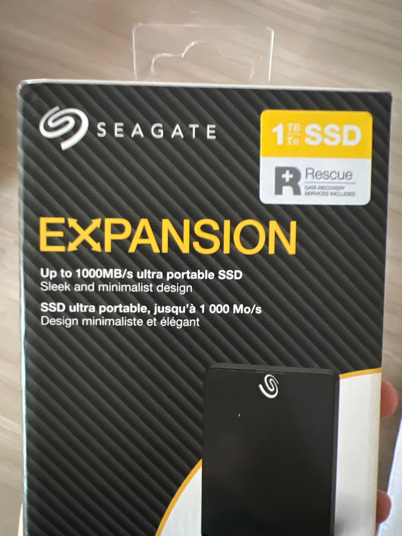 Seagate SSD Expansion 1TB, Computers & Tech, Parts & Accessories, Hard ...