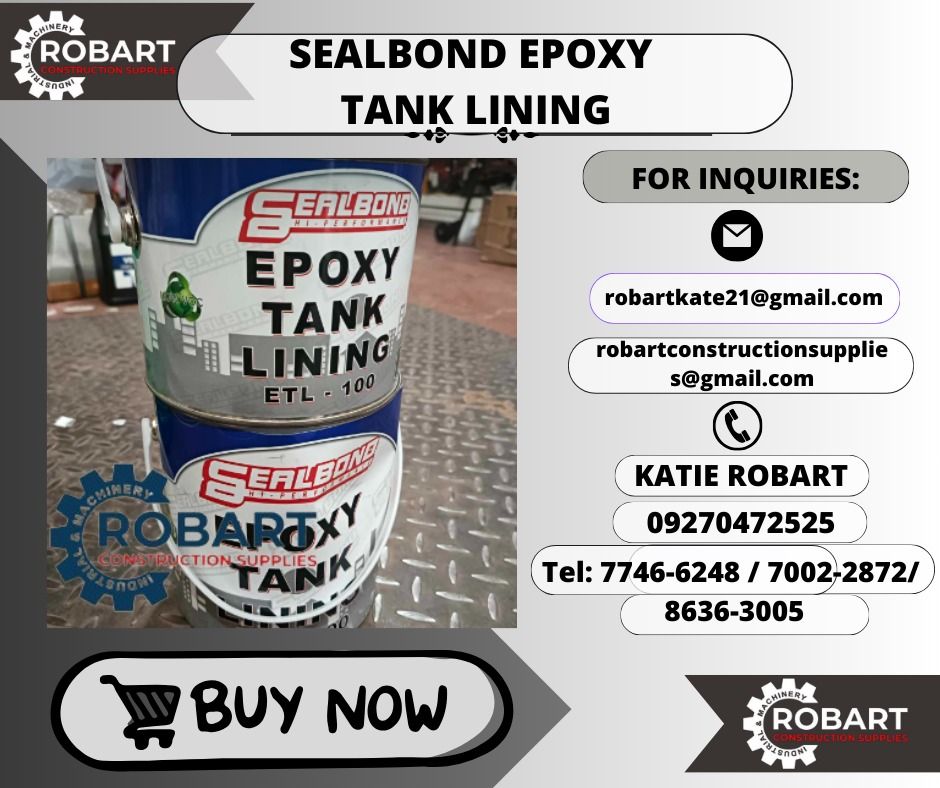 SEALBOND ETL-100 EPOXY TANK LINING, Commercial & Industrial ...