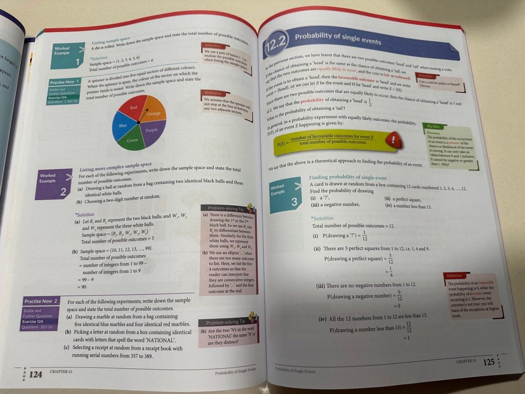 Secondary 1A&2B Math textbooks, Hobbies & Toys, Books & Magazines, Textbooks on Carousell
