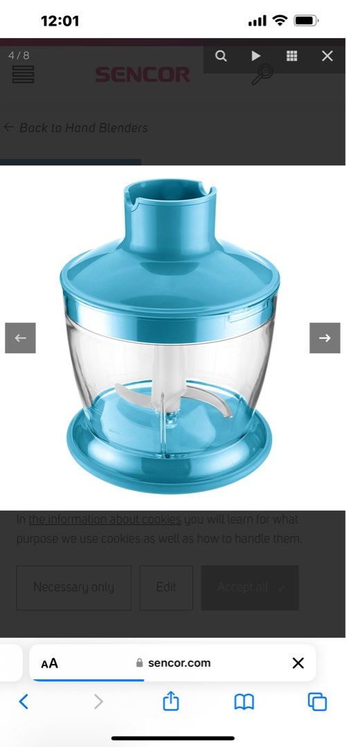 Sensor Hand Blender, TV & Home Appliances, Kitchen Appliances, Juicers ...