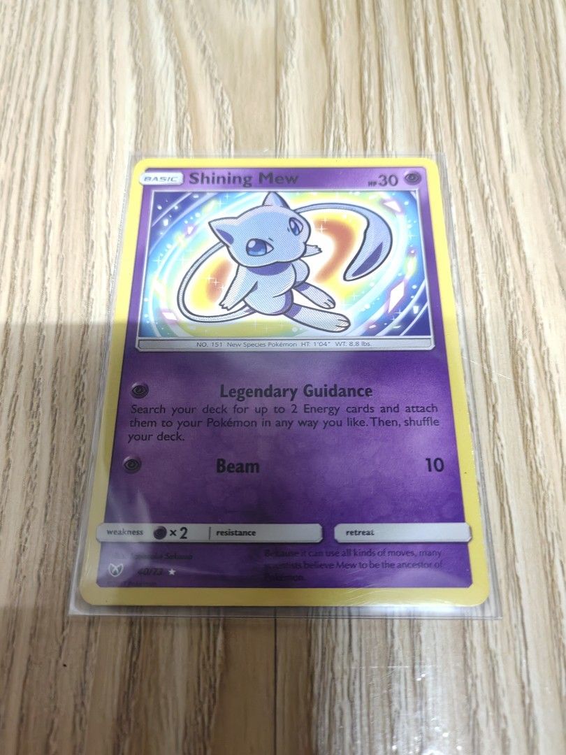 Shining Mew, Hobbies & Toys, Toys & Games on Carousell