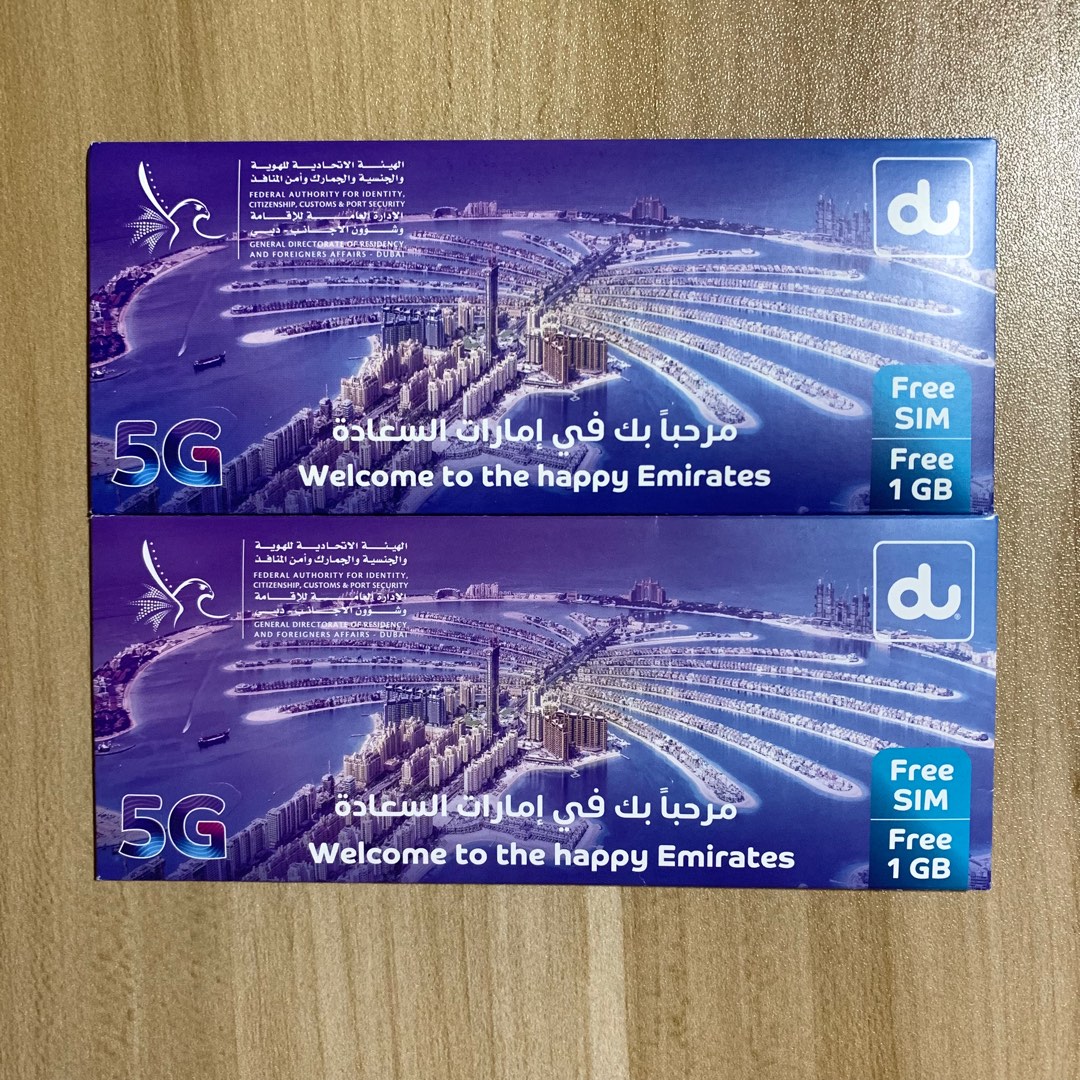 5G SIM Card UAE Dubai Abu Dhabi, Mobile Phones & Gadgets, Mobile ...