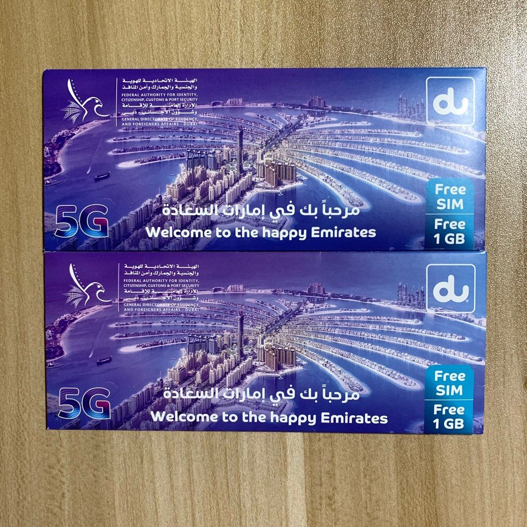 5G SIM Card UAE Dubai Abu Dhabi, Mobile Phones & Gadgets, Mobile ...