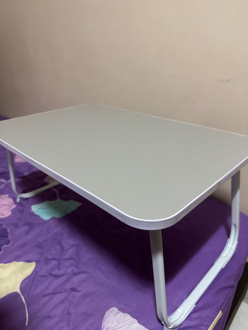 Small bed foldable table , Furniture & Home Living, Furniture, Tables ...