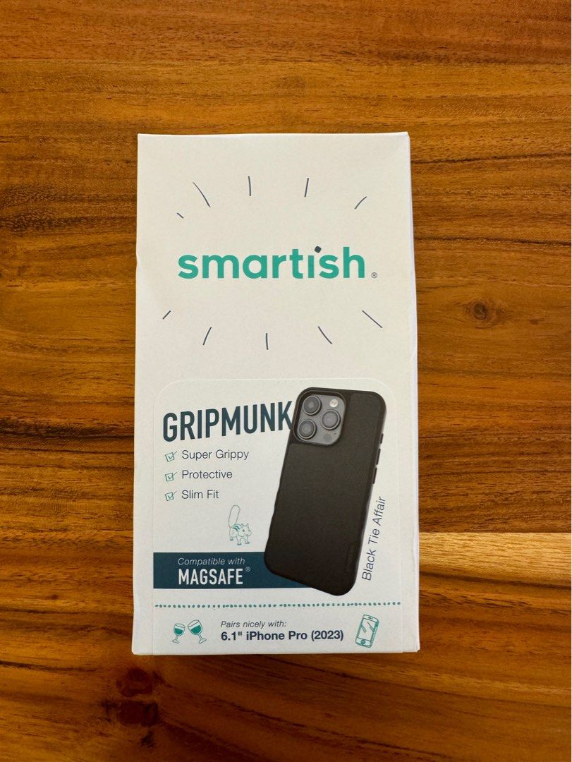 Smartish Gripmunk w/Magsafe Case for iPhone 15 Pro, Mobile Phones ...