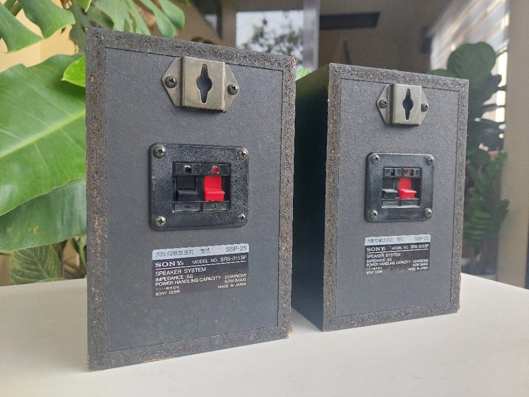 Sony Bookshelf Speaker, Audio, Soundbars, Speakers & Amplifiers on Carousell