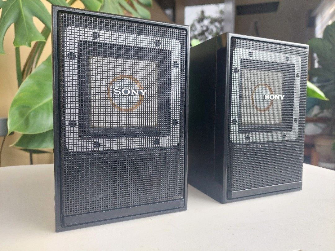 Sony Bookshelf Speaker, Audio, Soundbars, Speakers & Amplifiers on Carousell