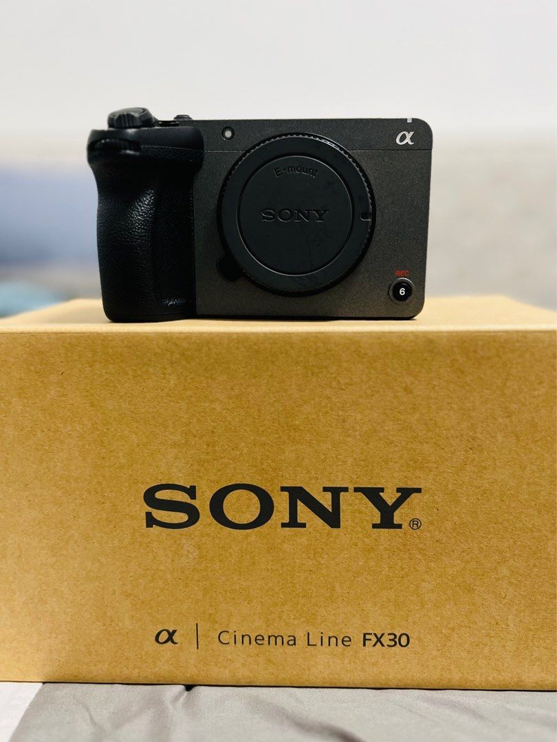 Sony FX30 with Rig, Photography, Cameras on Carousell