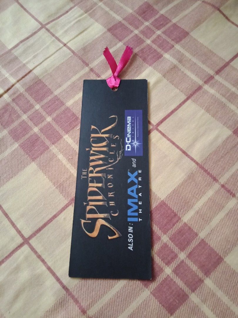 Spiderwick bookmark, Hobbies & Toys, Memorabilia & Collectibles ...