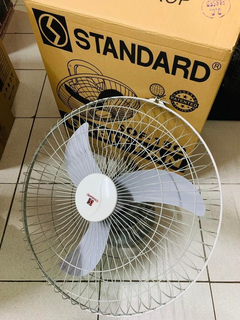 Standard 18 Ceiling Orbit Fan Banana Type SOF-18Q, Furniture & Home ...