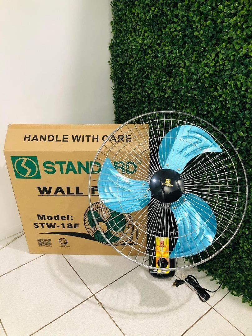 Standard 18 Industrial Wall Fan STW-18F, Furniture & Home Living ...