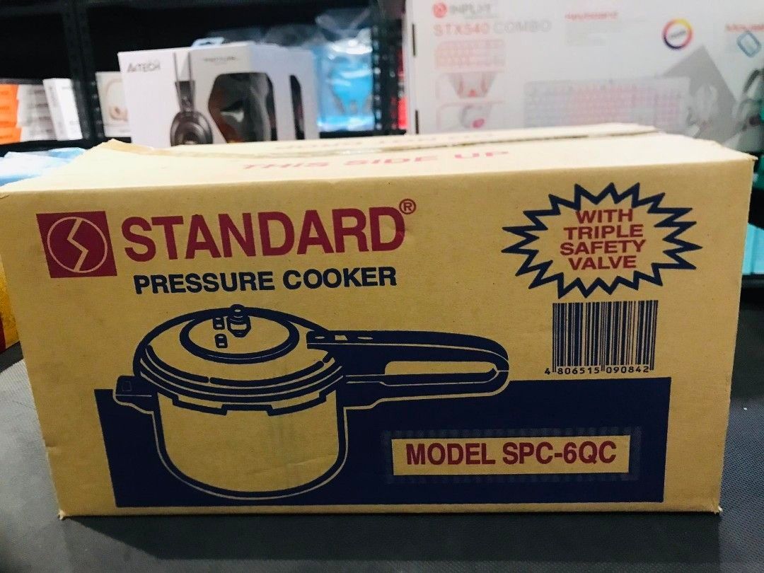 Standard 6 Quartz Pressure Cooker SPC-6QC, TV & Home Appliances ...