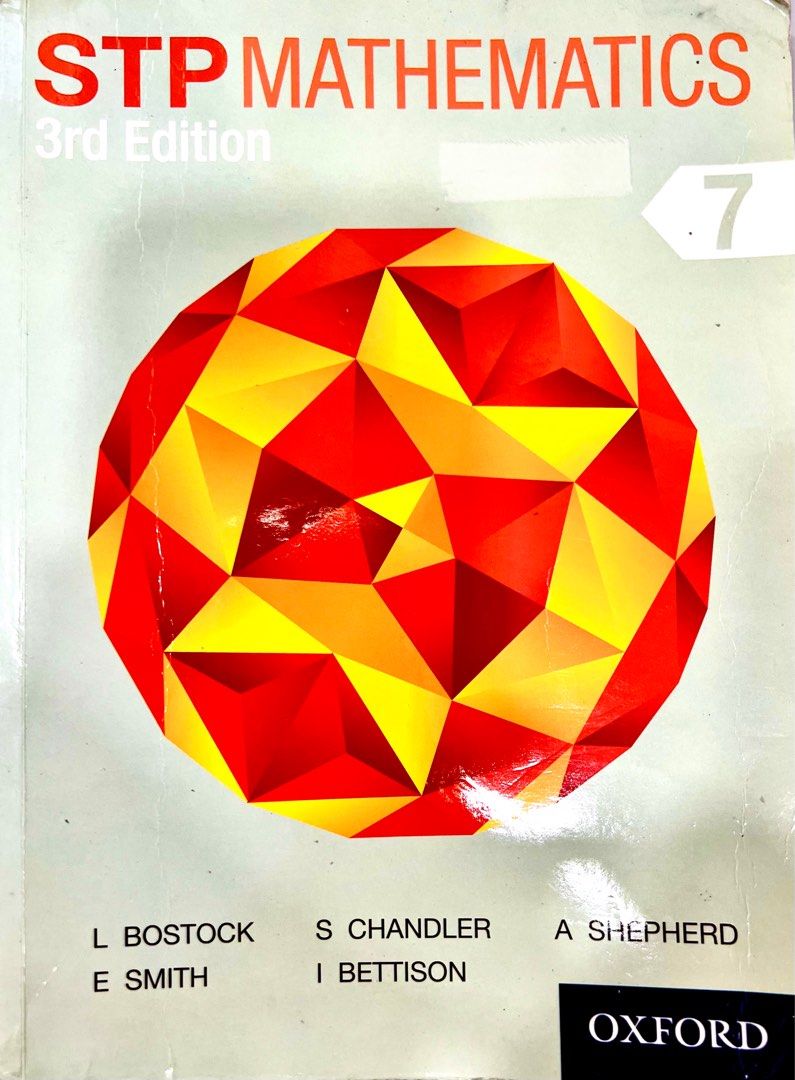STP Mathematics 7 - 3rd Edition, Hobbies & Toys, Books & Magazines ...